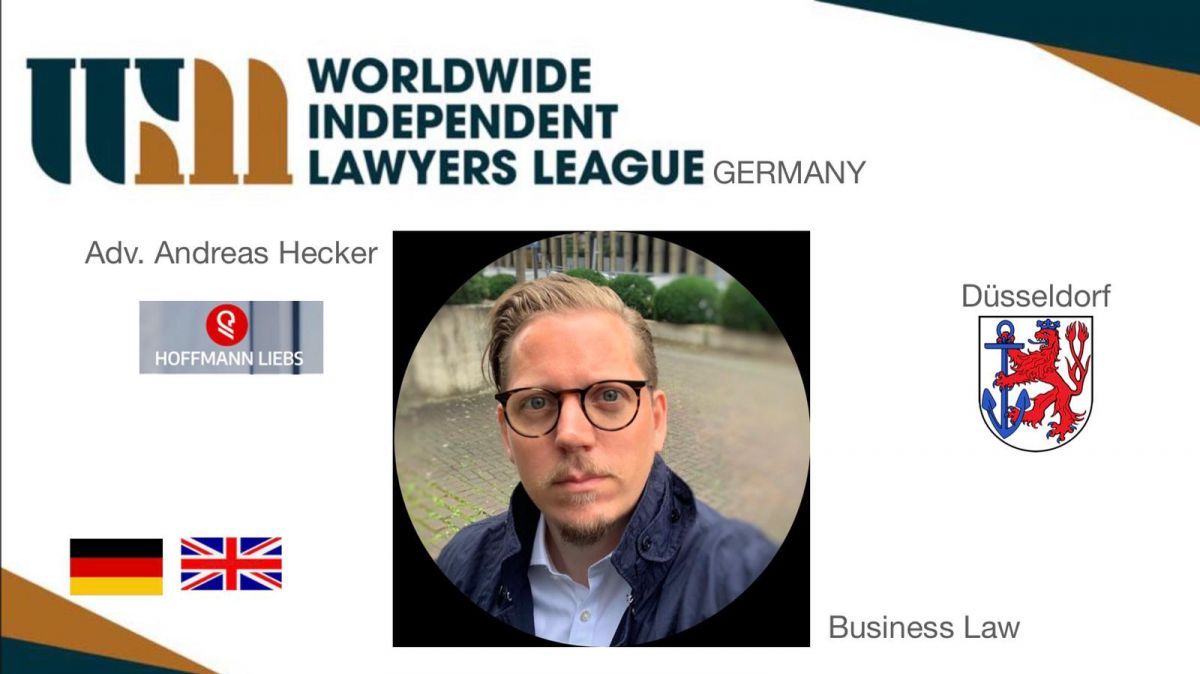 Let’s welcome Avv. Andreas Hecker - Willeague