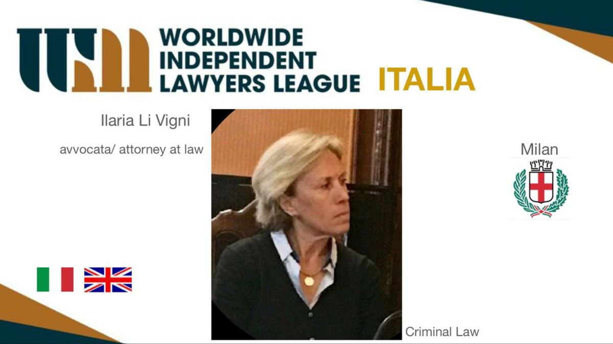 WELCOME ABOARD ILARIA LI VIGNI - Willeague