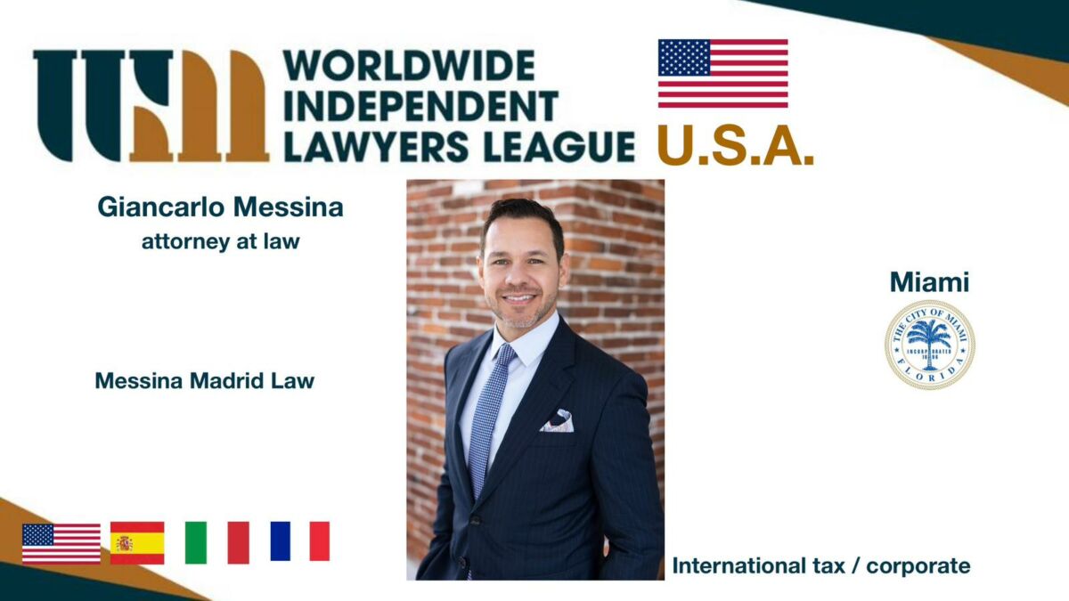 WELCOME ABOARD ATTORNEY GIANCARLO MESSINA - Willeague